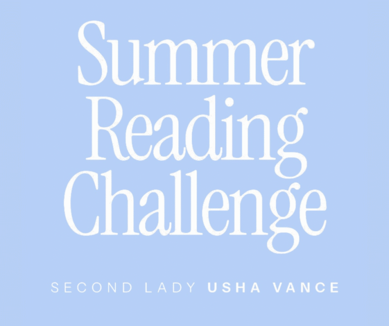 Second Lady’s 2025 Summer Reading Challenge
